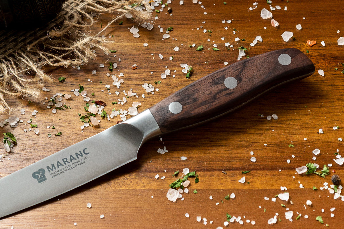 Cutit filetat profesional Maranc, otel german, 12.5 cm, M39